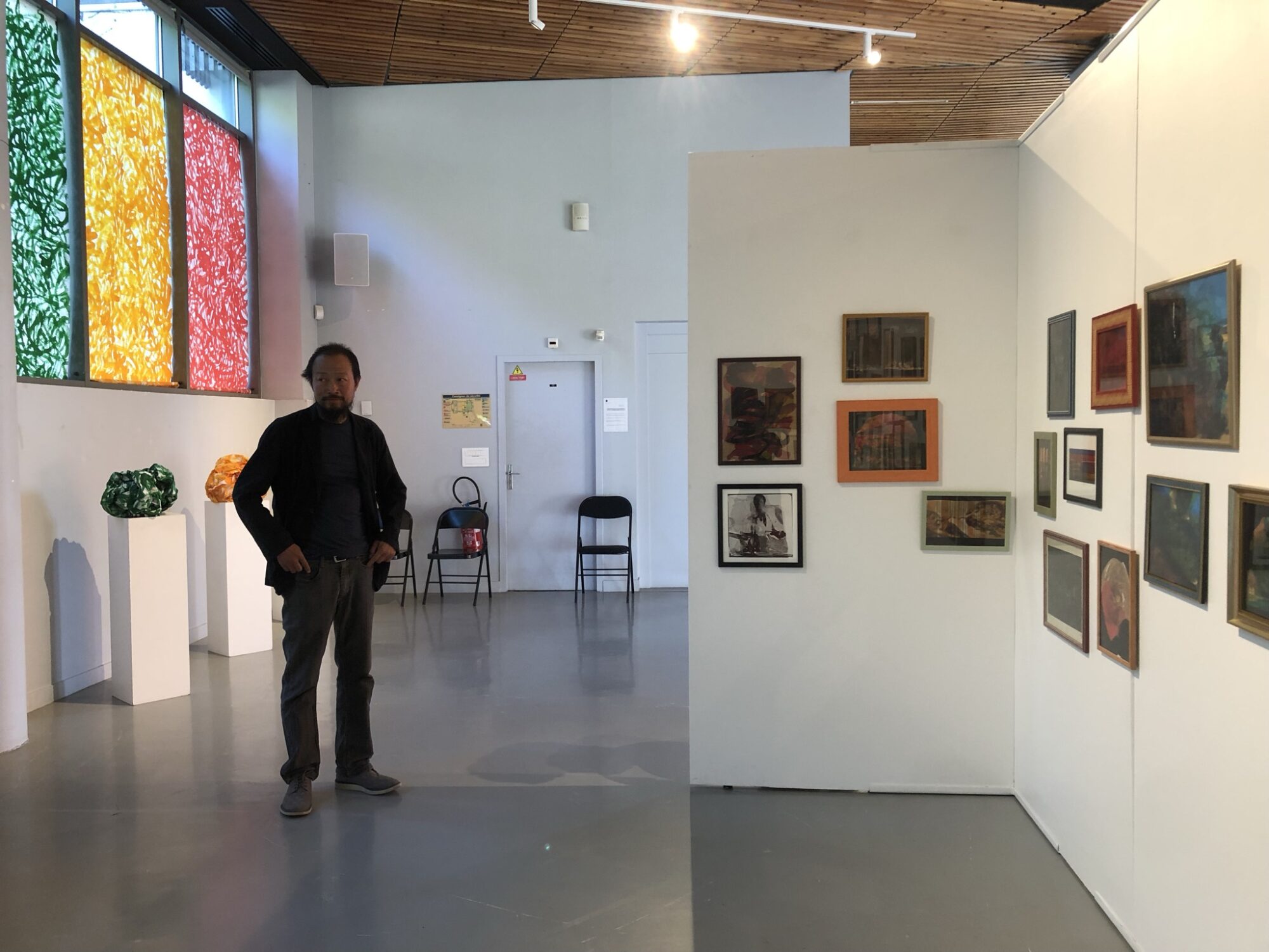 2022 - Contexte - Galerie Alter-Art - Grenoble, France - Ning Zuo Hong - Artiste peintre sculpteur